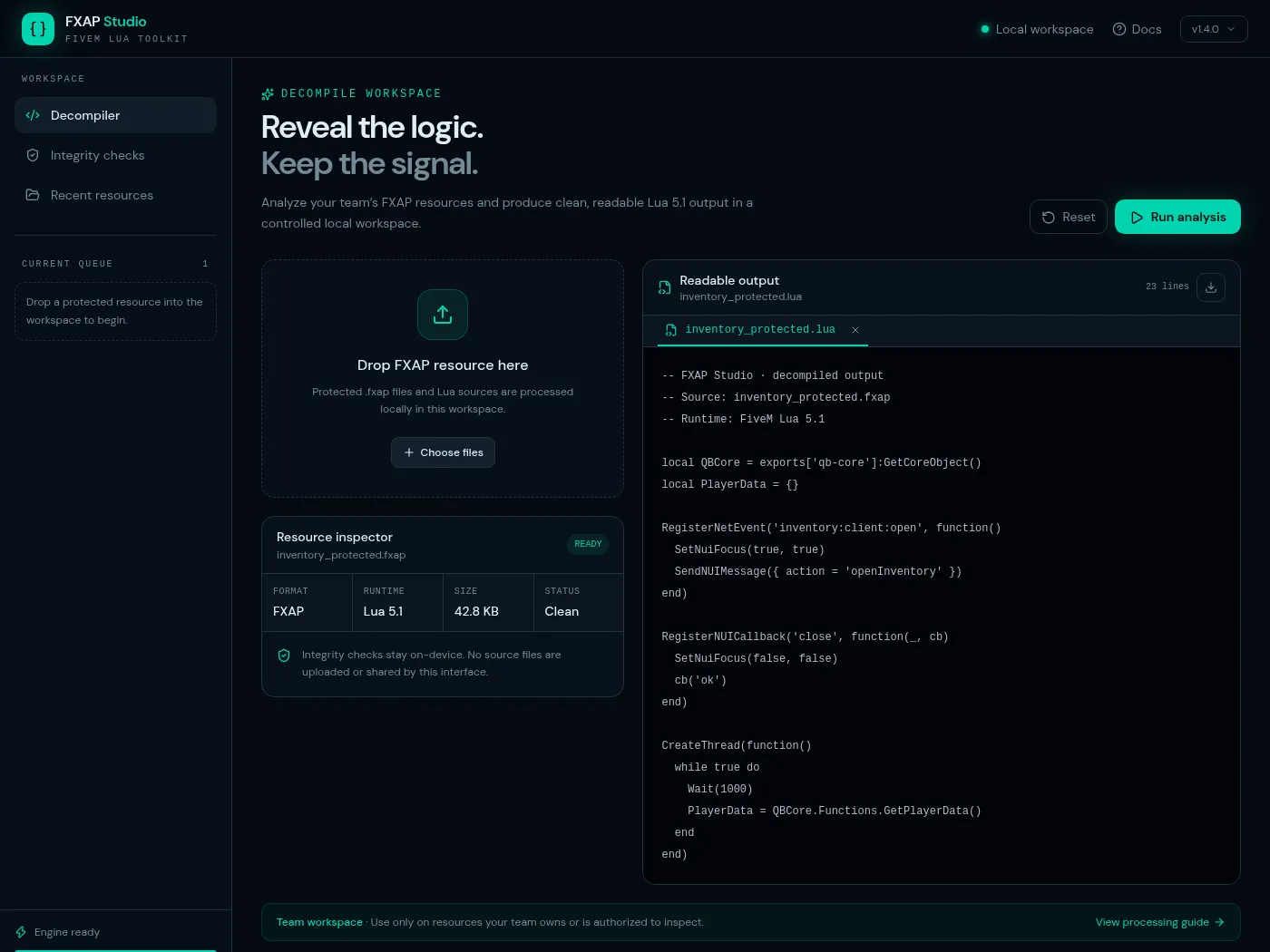 FiveM FXAP Decryptor