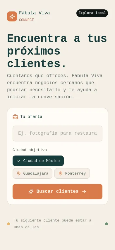Fábula Viva Connect