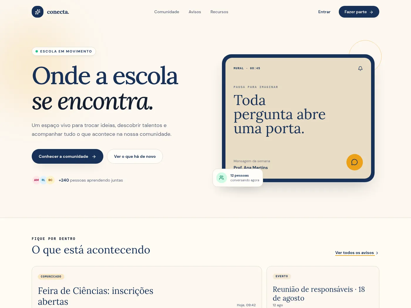 SchoolConnect Website