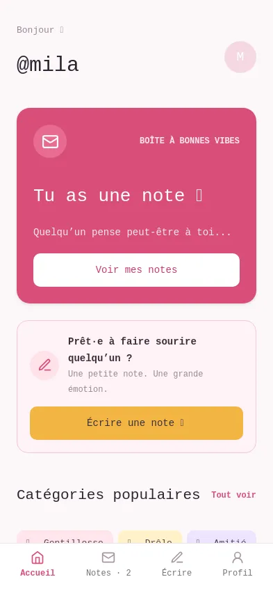 SecretNote 💌