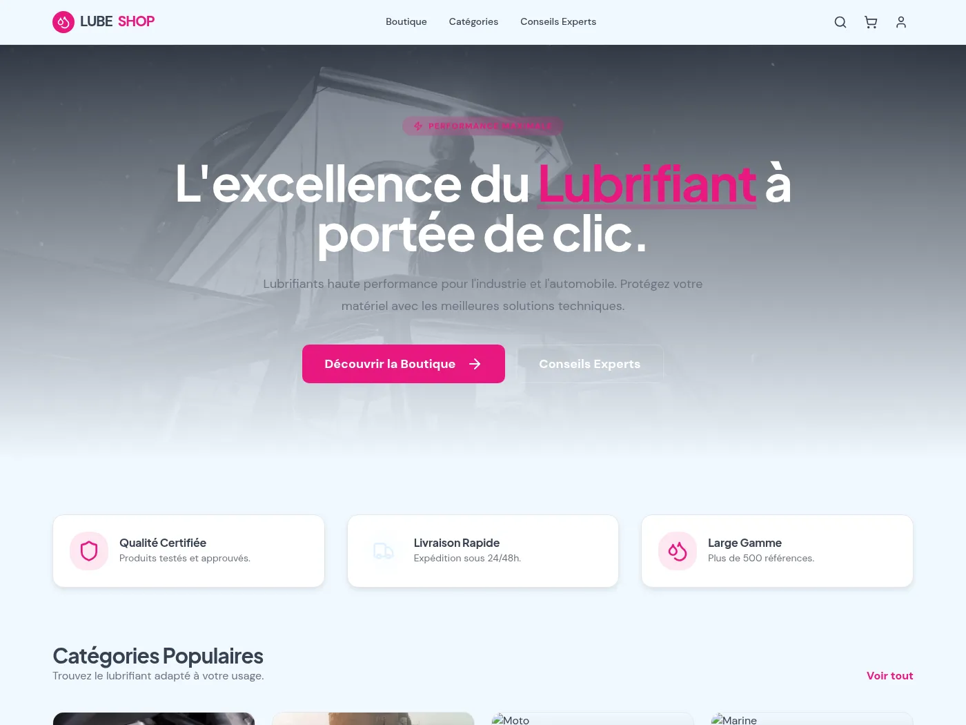 LubeShop Online