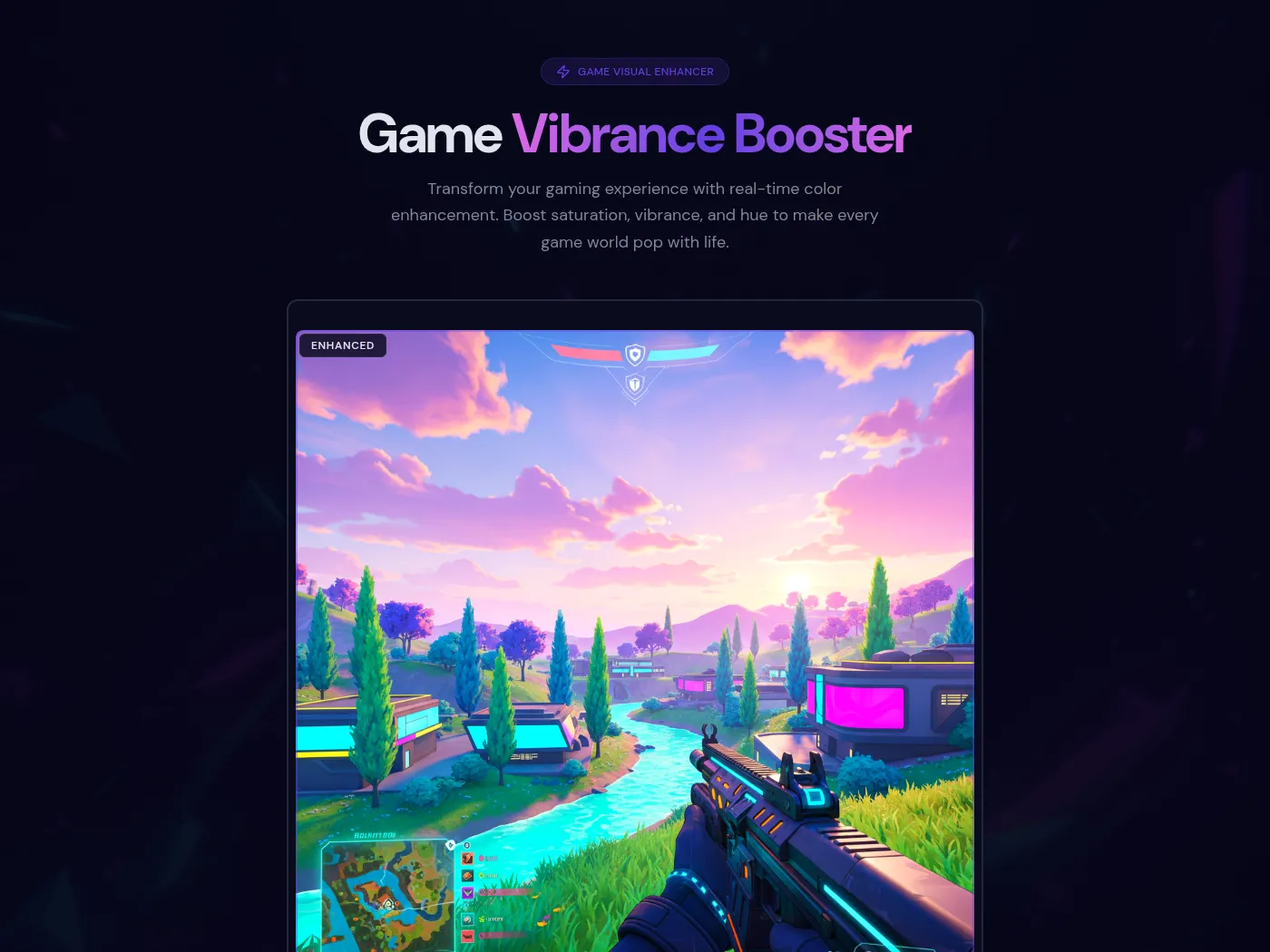 Game Vibrance Booster