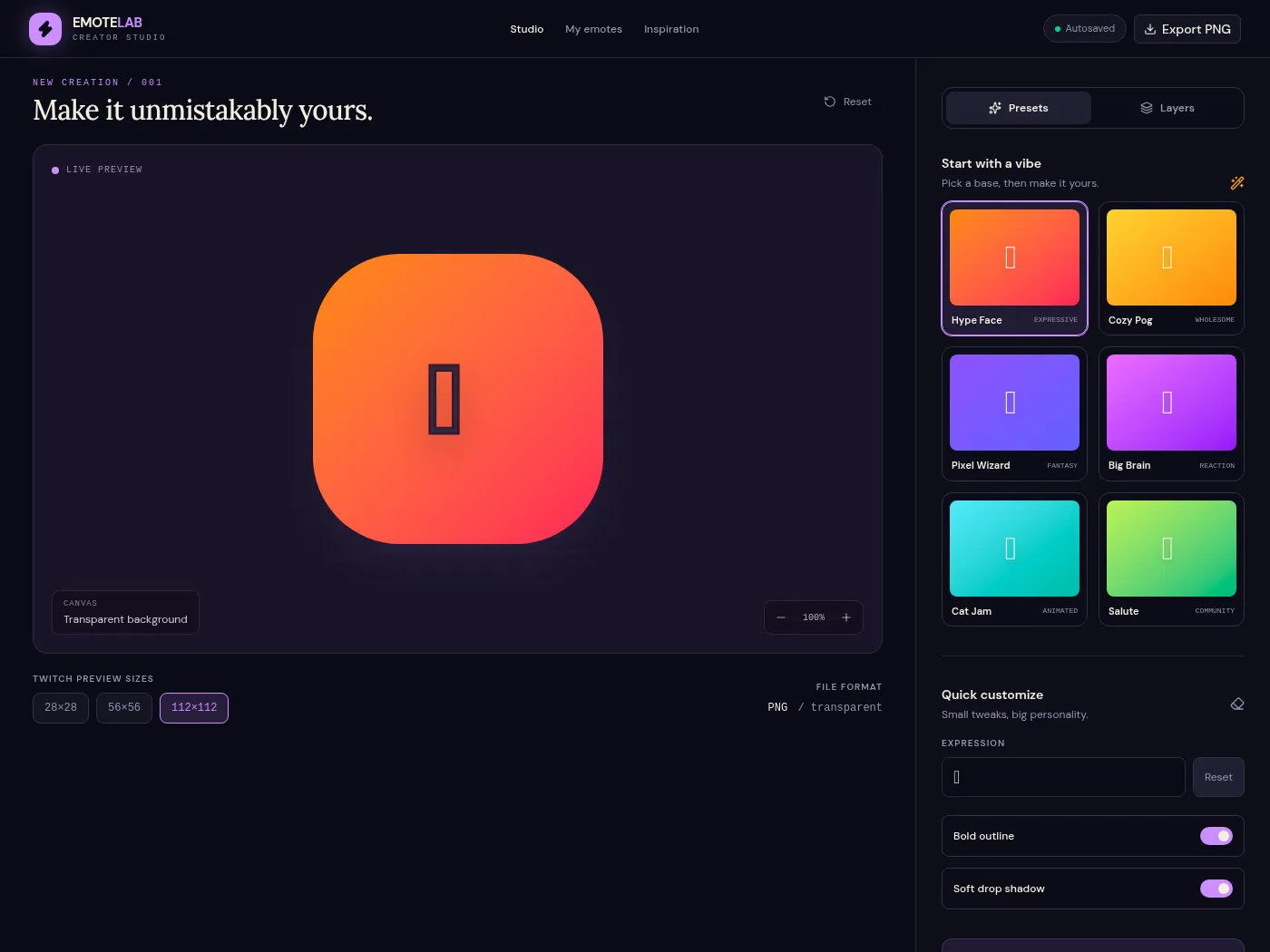 Twitch Emote Studio