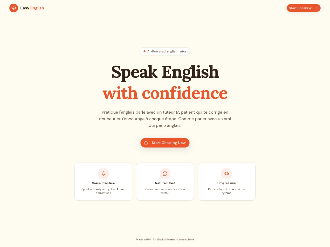 Easy English Agent