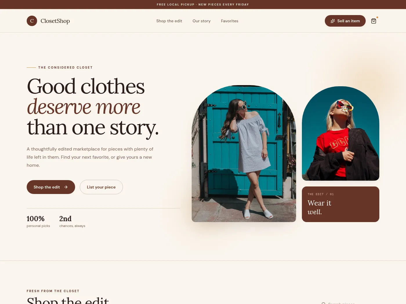 ClosetShop Online