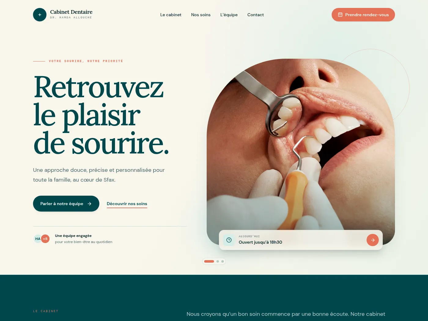 Sfax Dental Care Site
