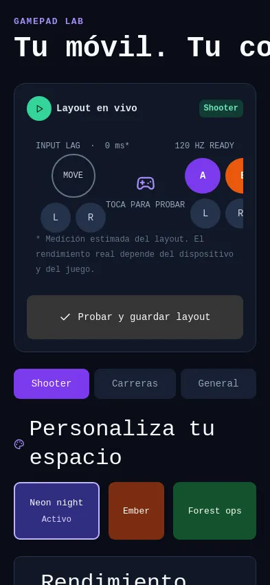 GamePad Mobile Customizer