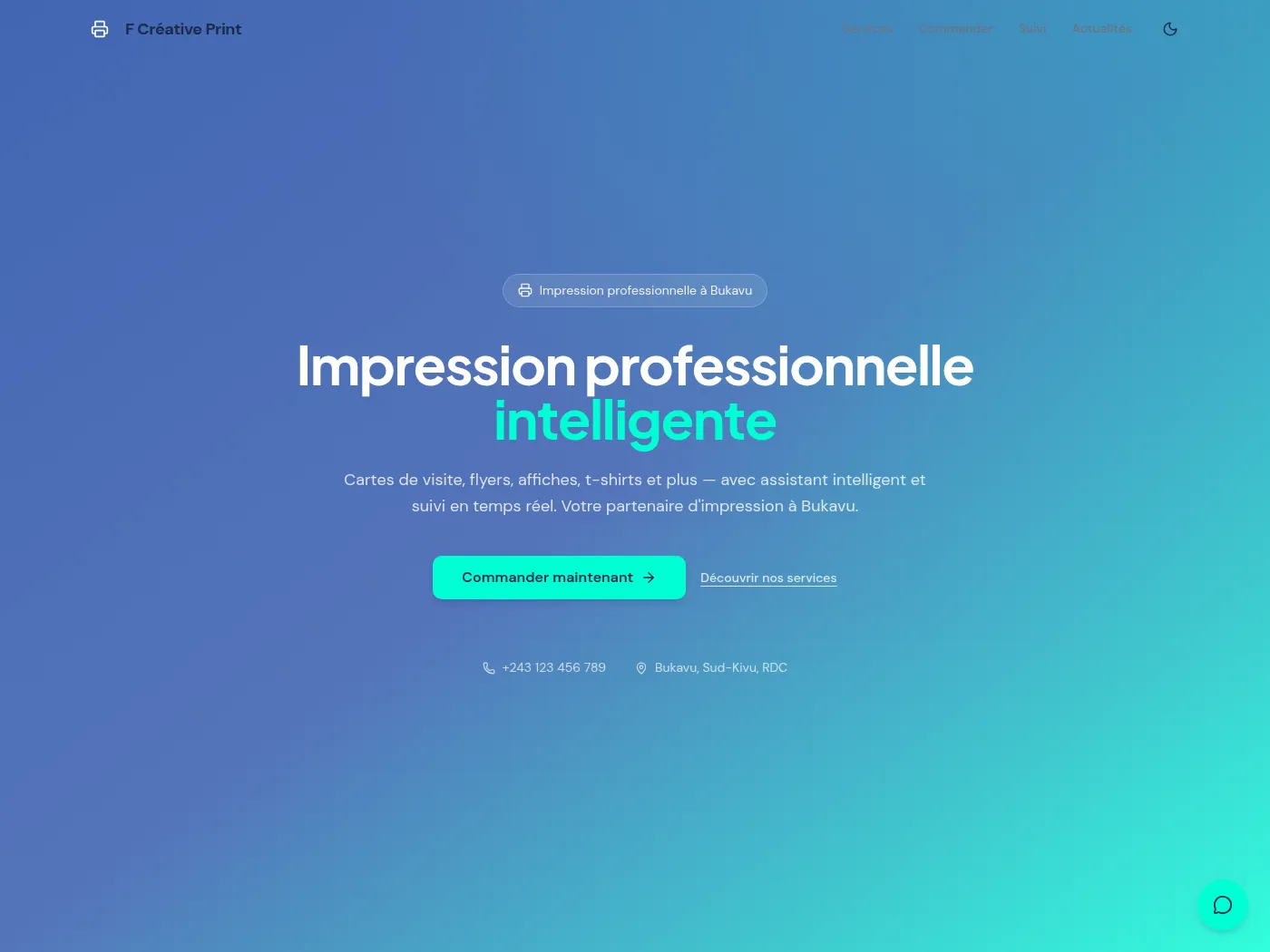 F Créative Print Web