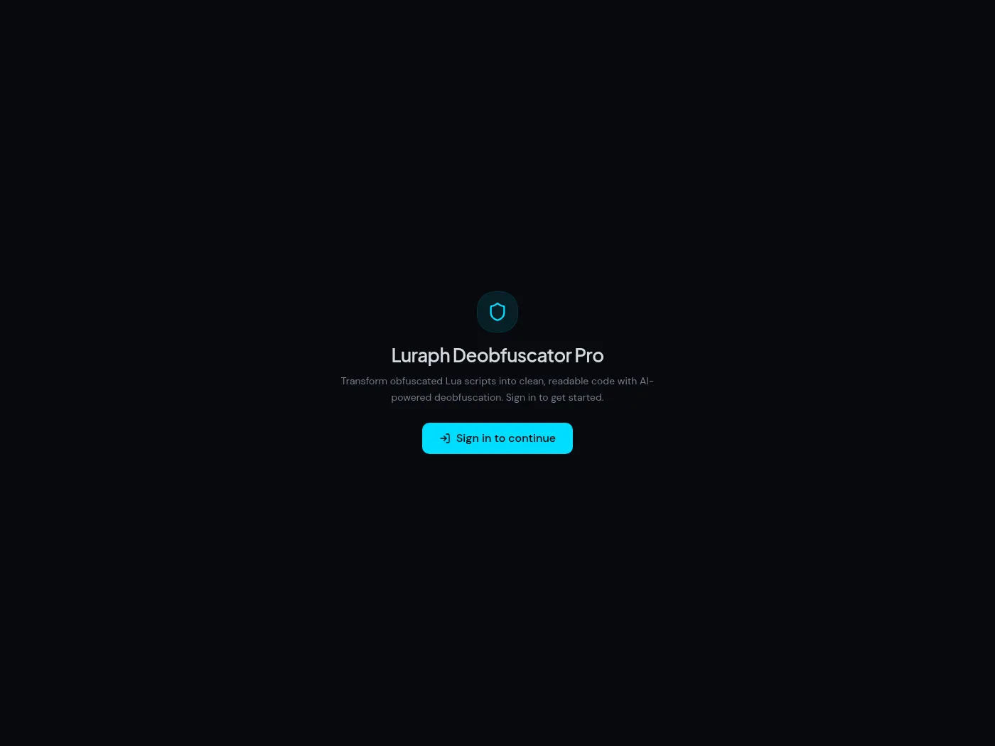 Luraph Deobfuscator Pro
