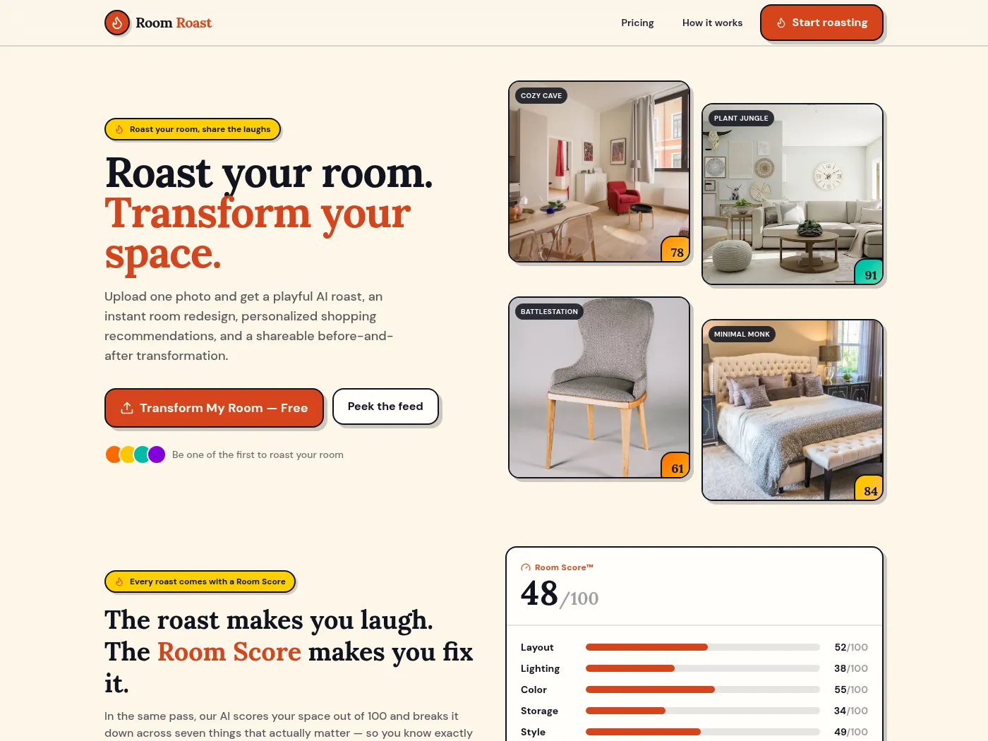 RoomRoast AI
