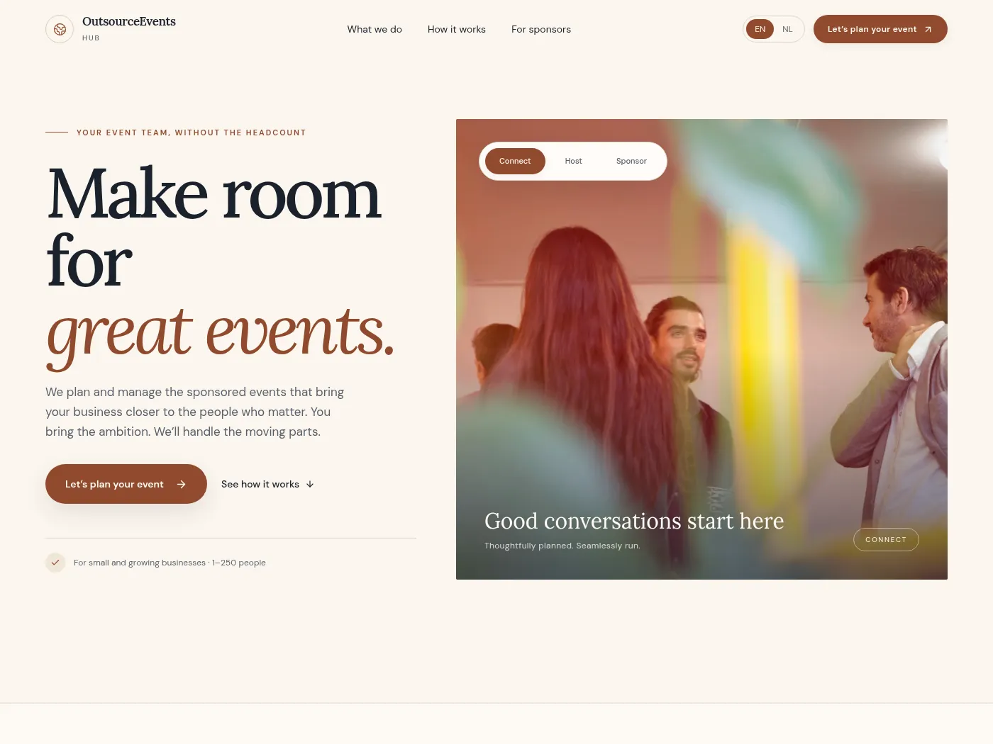 OutsourceEvents Hub