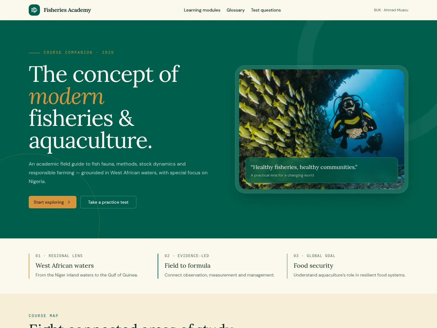 Modern Fisheries Explorer