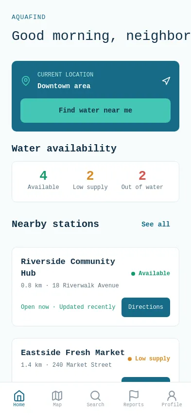 AquaFind Mobile