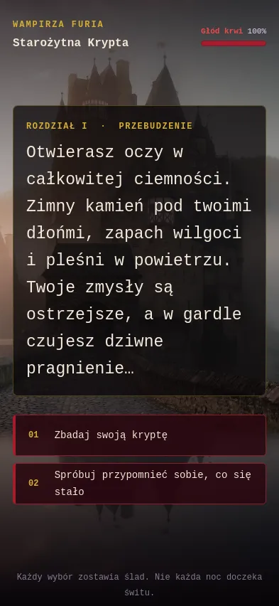 Wampirza Furia: Gothic Tale
