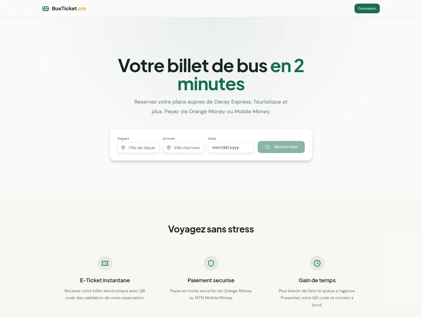 BusTicket Camer Booking