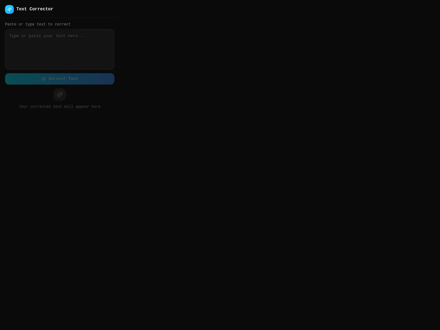 Dual Lang Text Corrector