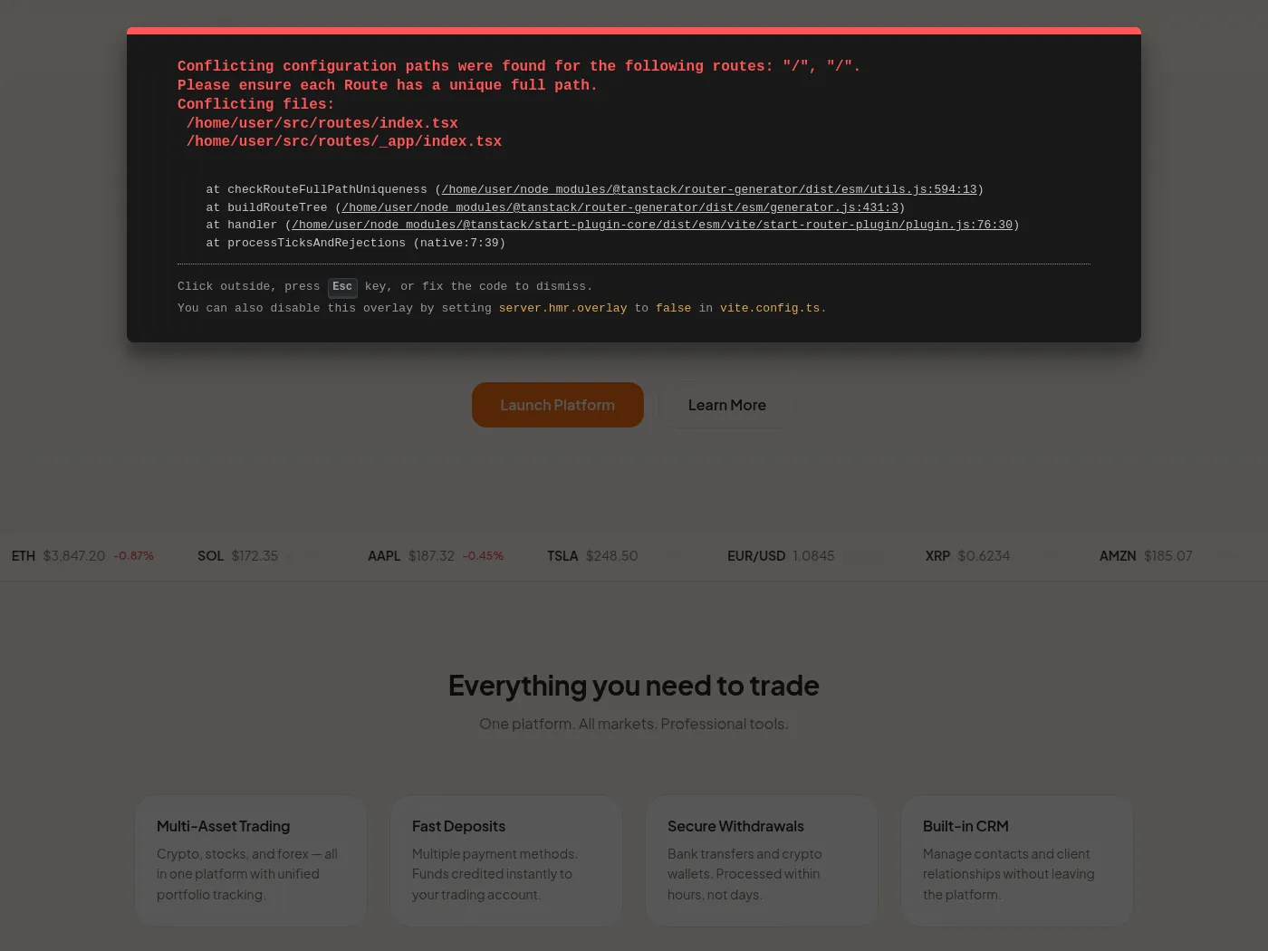 TradeHub Platform
