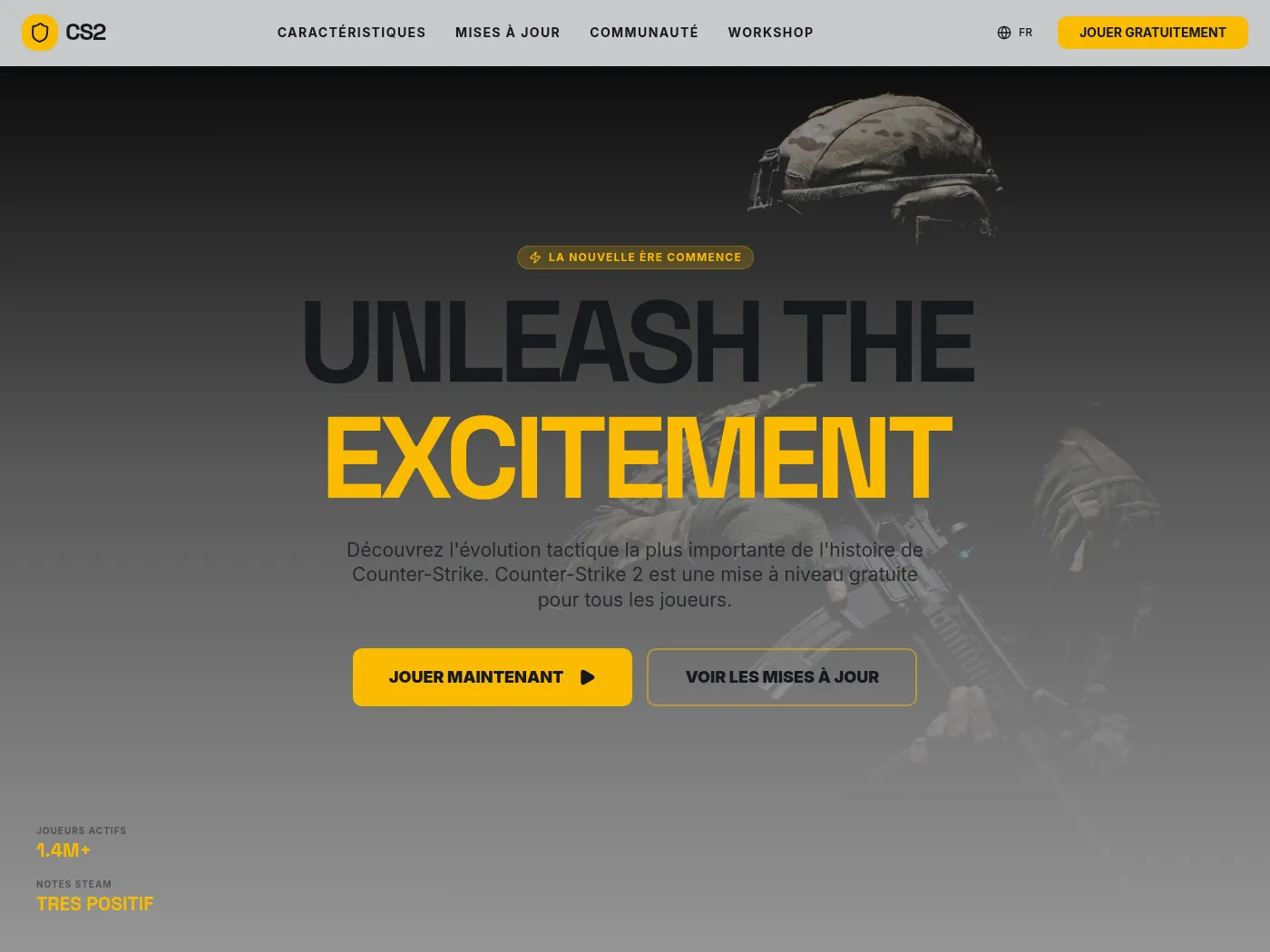 CS2 Promo Site