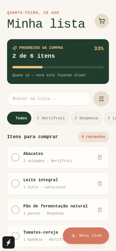 Lista de Compras App