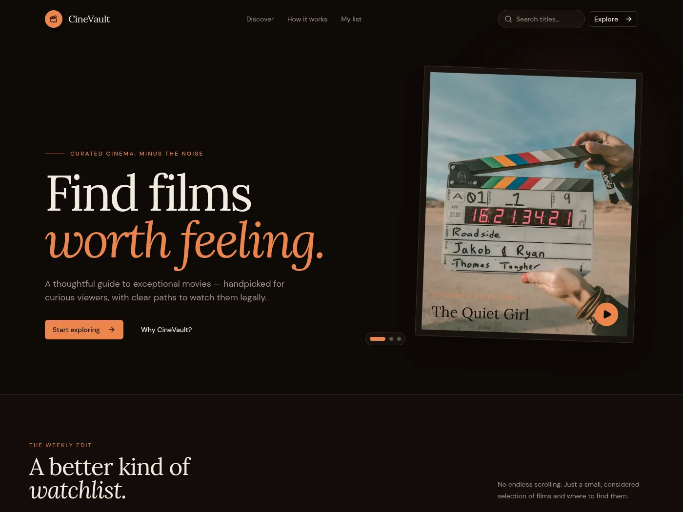 Indie Movie Explorer