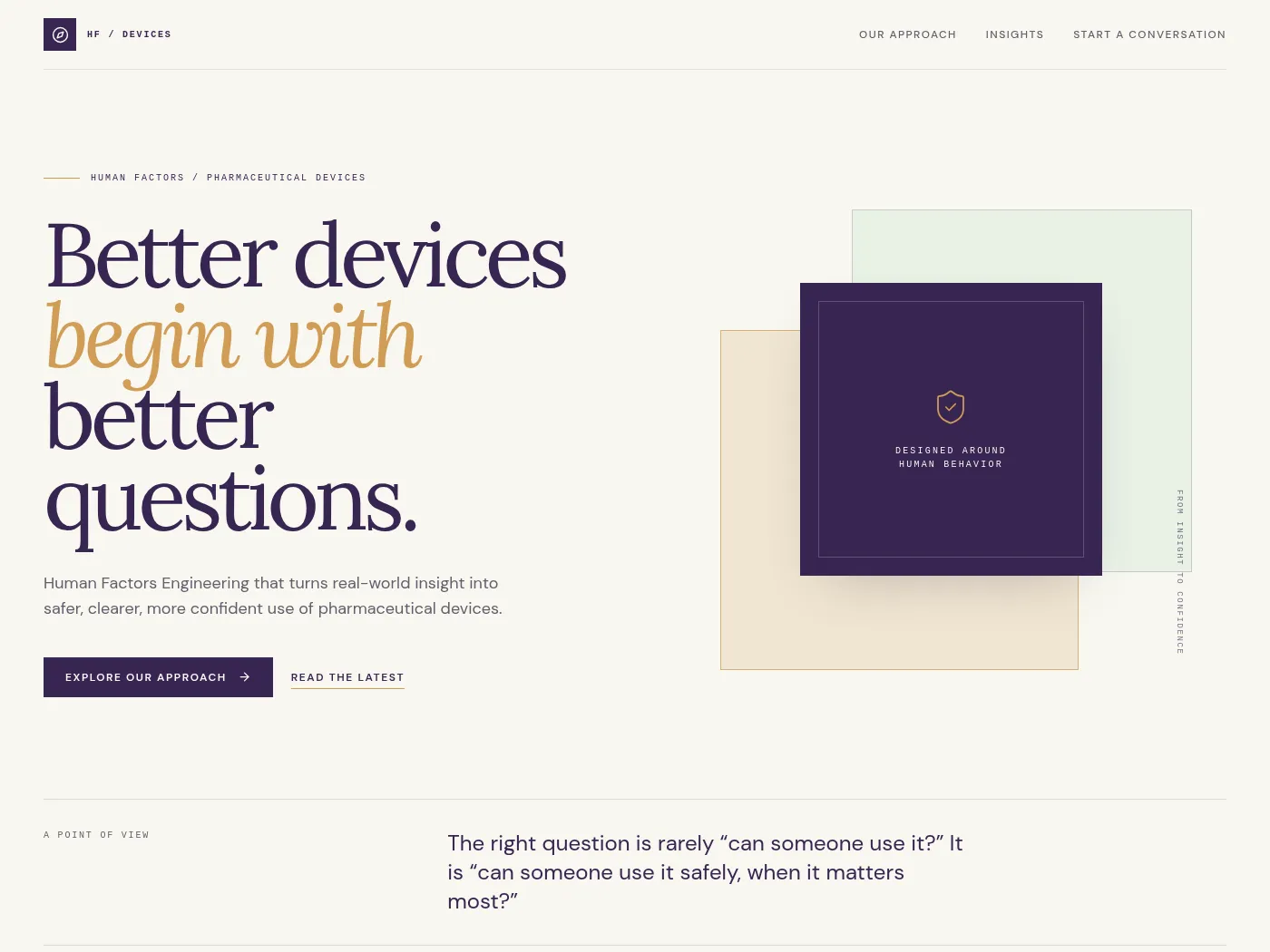 Human Factors UX Site