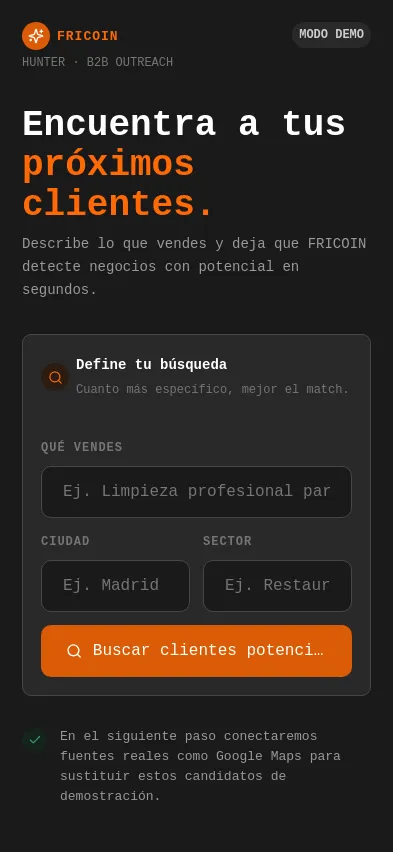 Fricoin Hunter Mobile