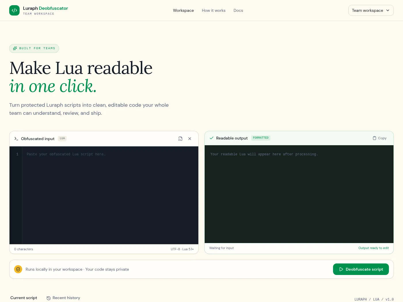 Luraph Deobfuscator