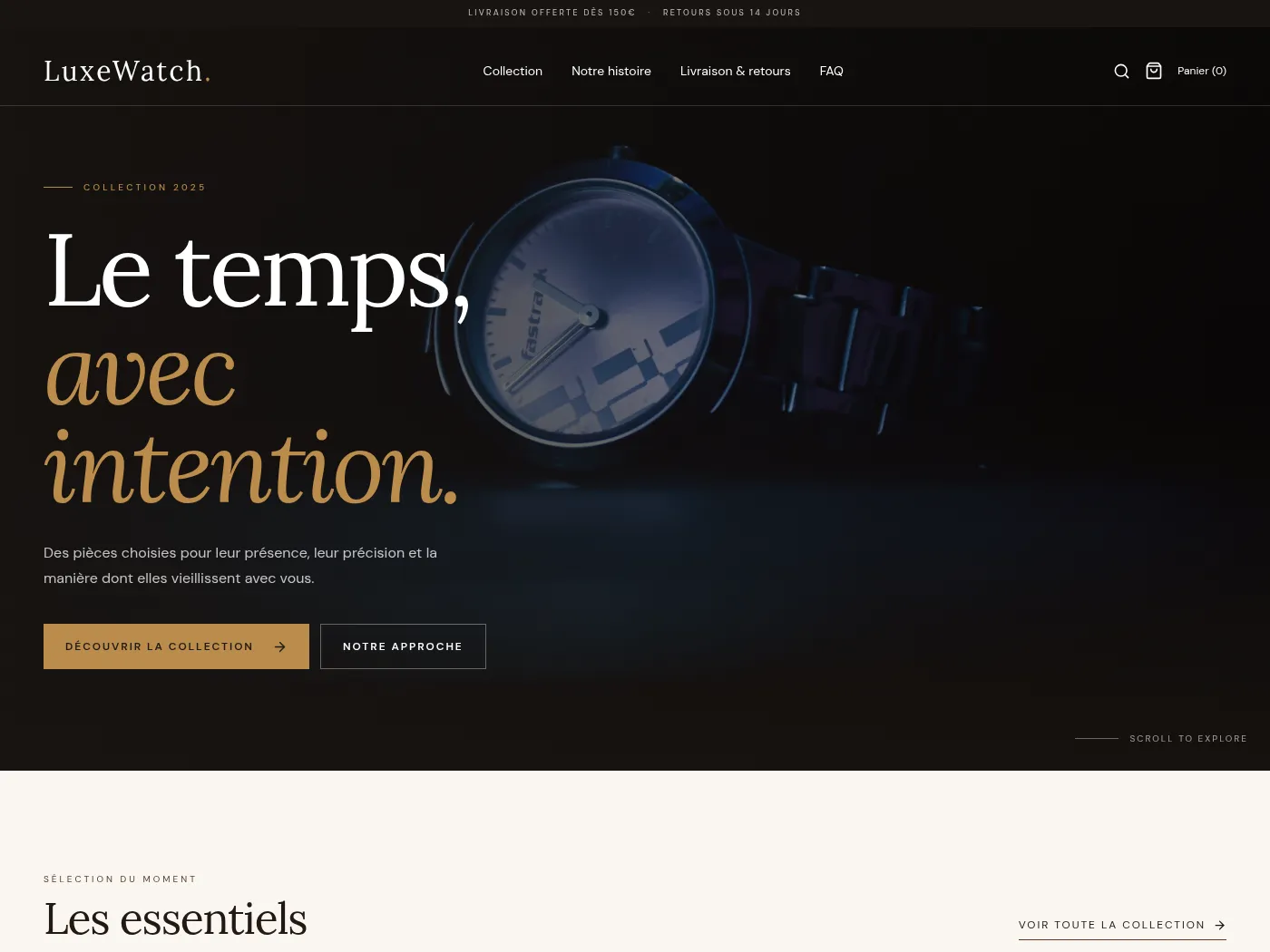 LuxeWatch Boutique