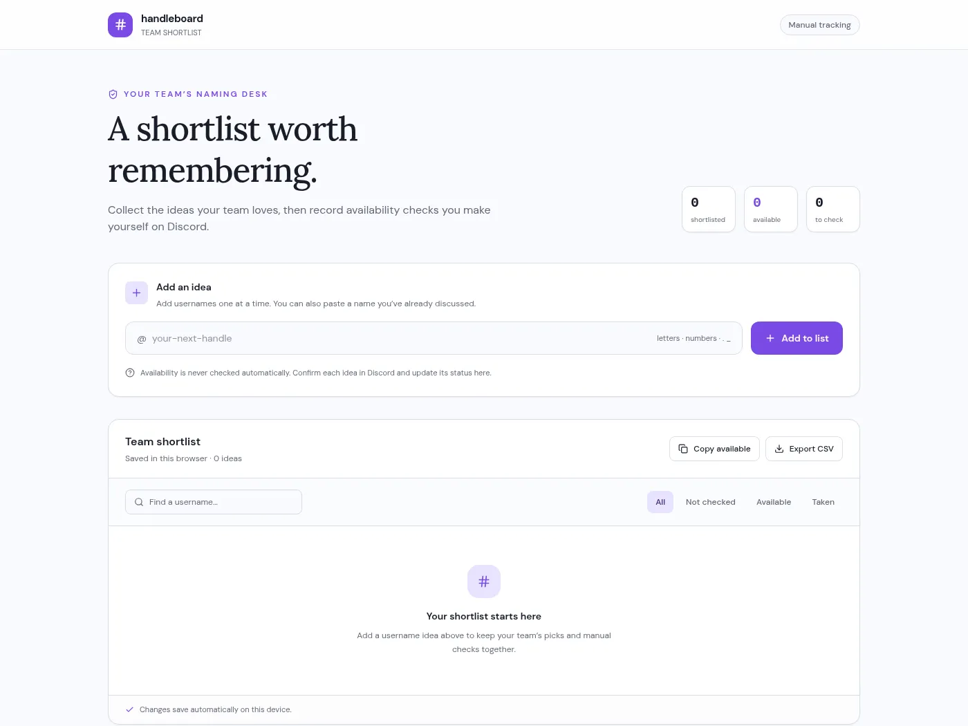 Discord Name Scanner
