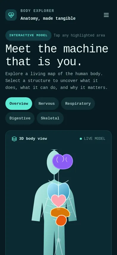 Body Explorer 3D