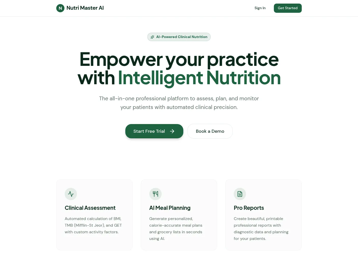 Nutri Master AI