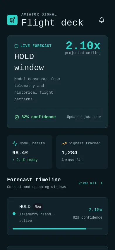Aviator Signal Predictor