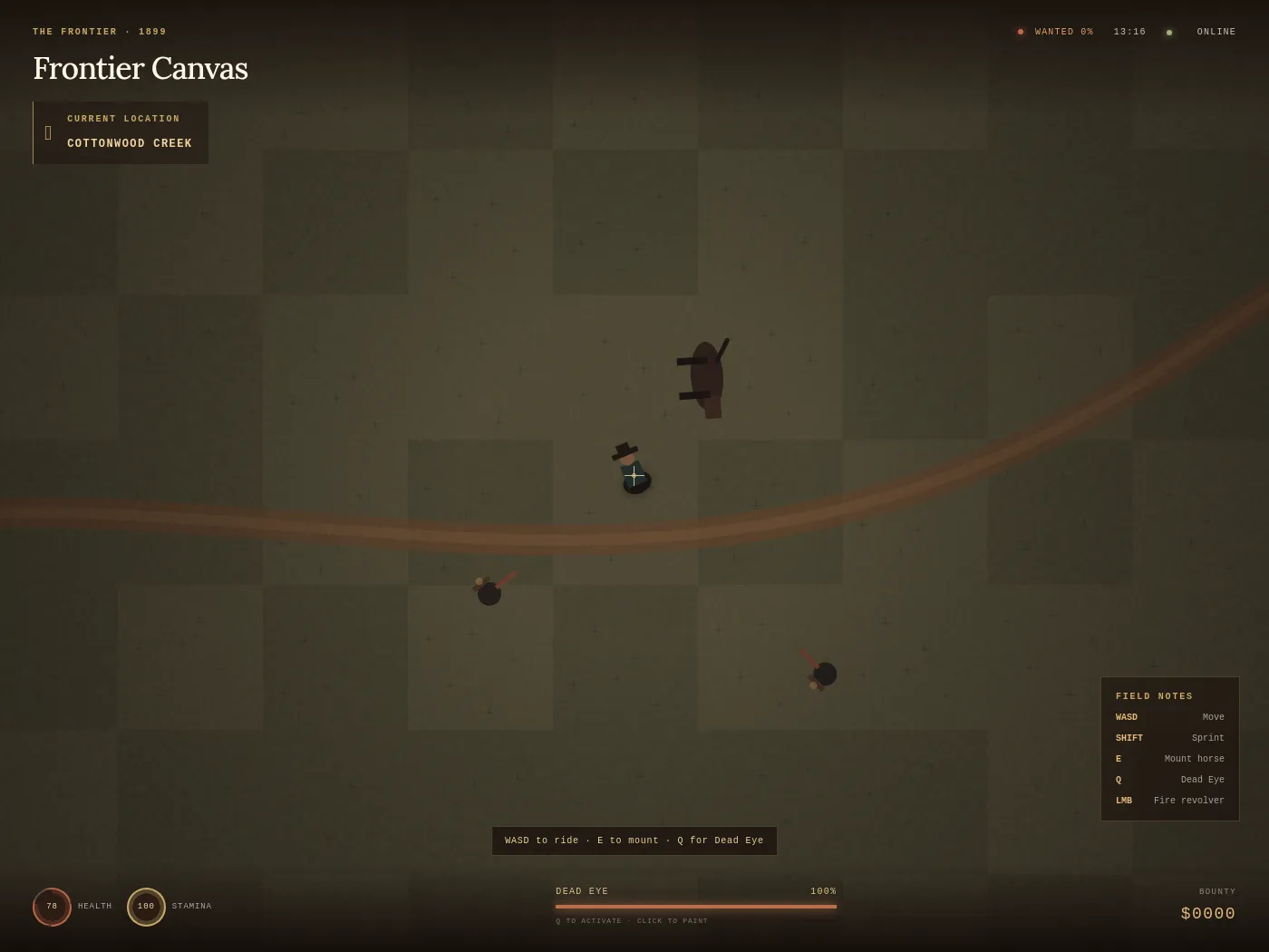 Frontier Canvas Adventure