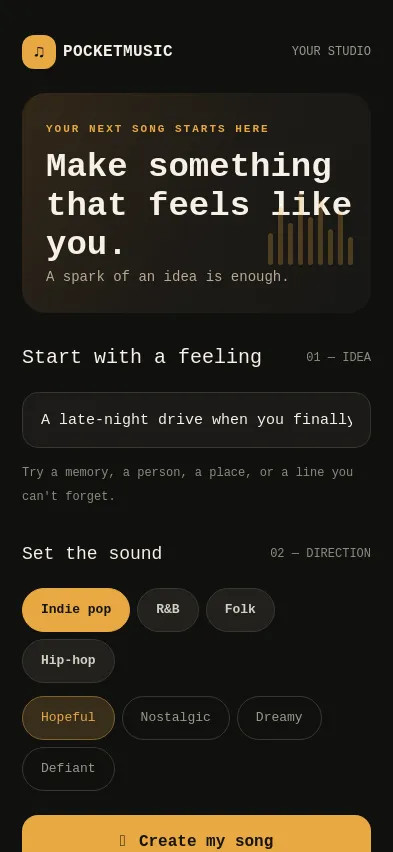 PocketMusic Player
