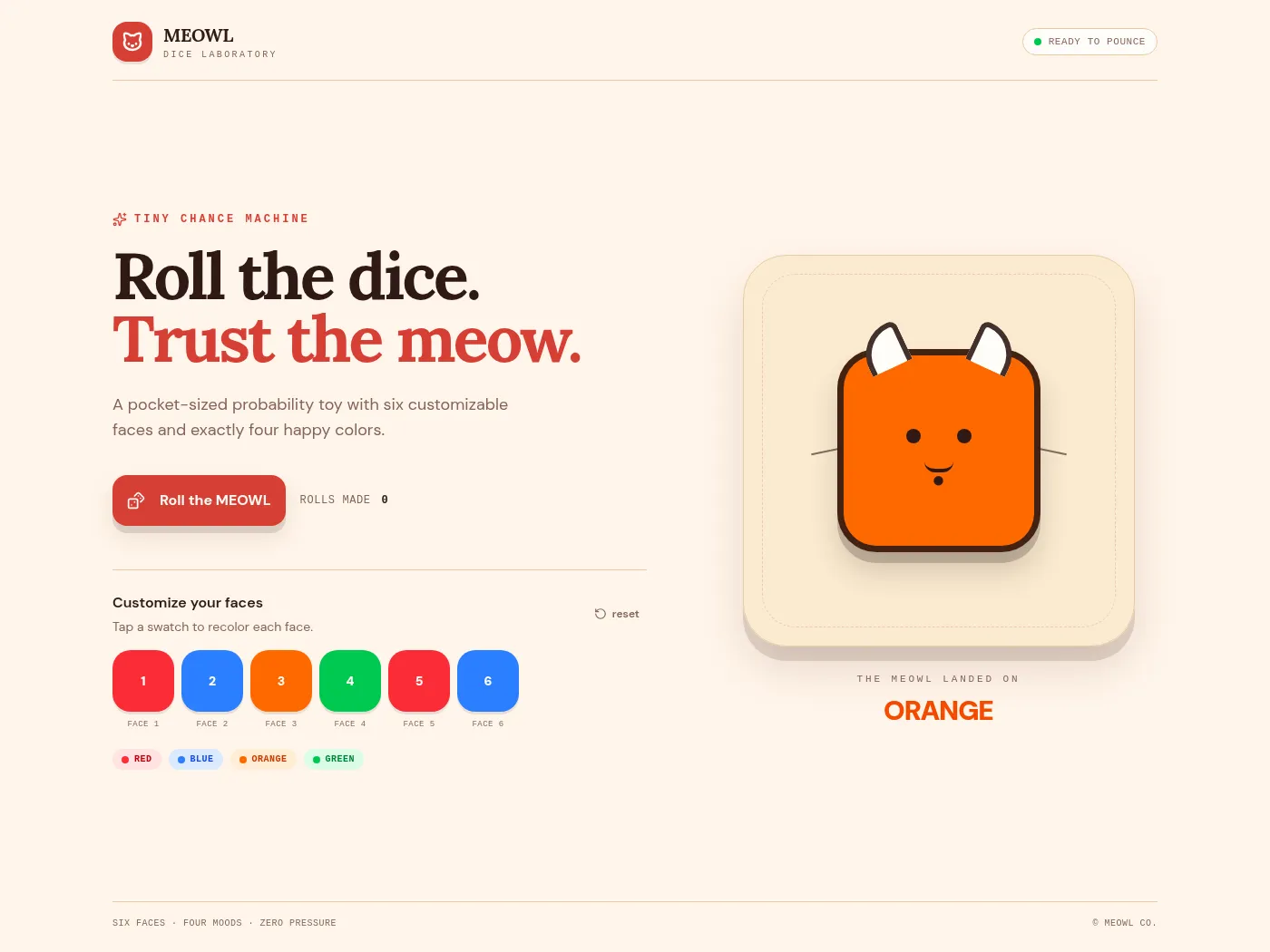 Meowl Dice Roller