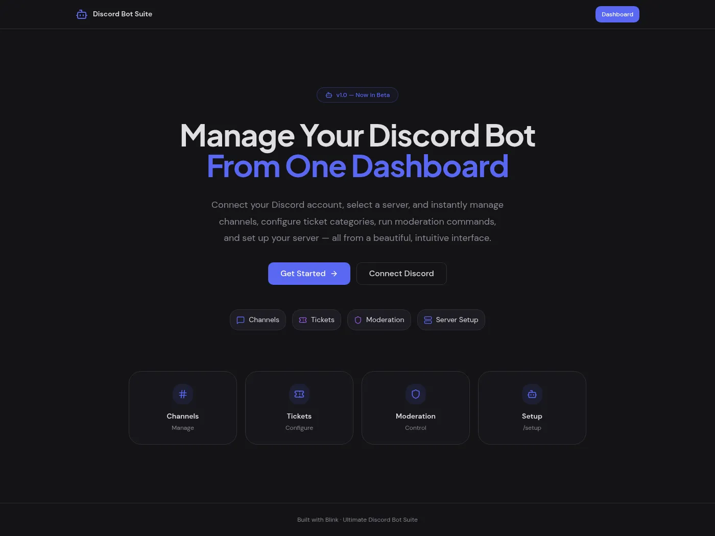 Ultimate Discord Bot Suite