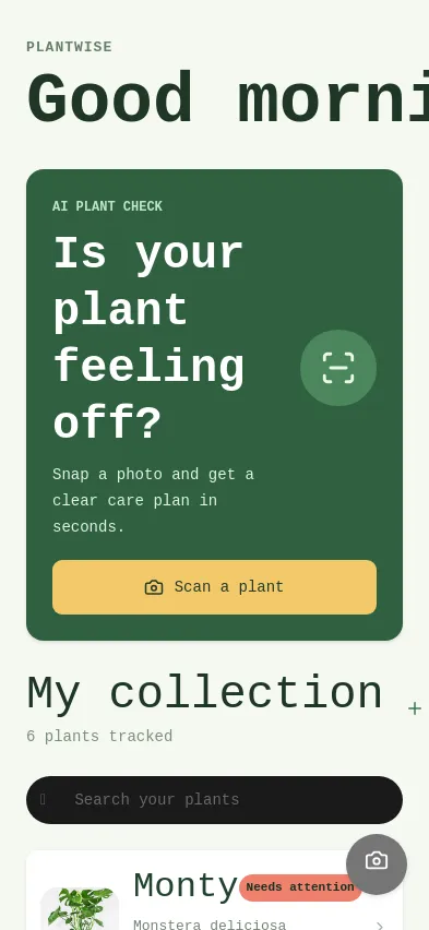 Plantwise AI Detector