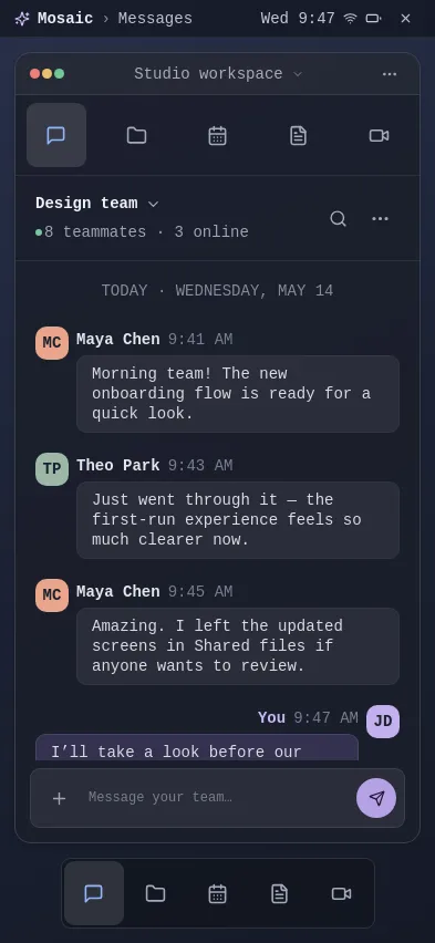 MacOS 27 Mobile Simulator
