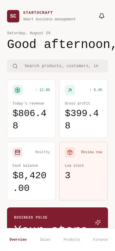 STARTOCRAFT Mobile Suite