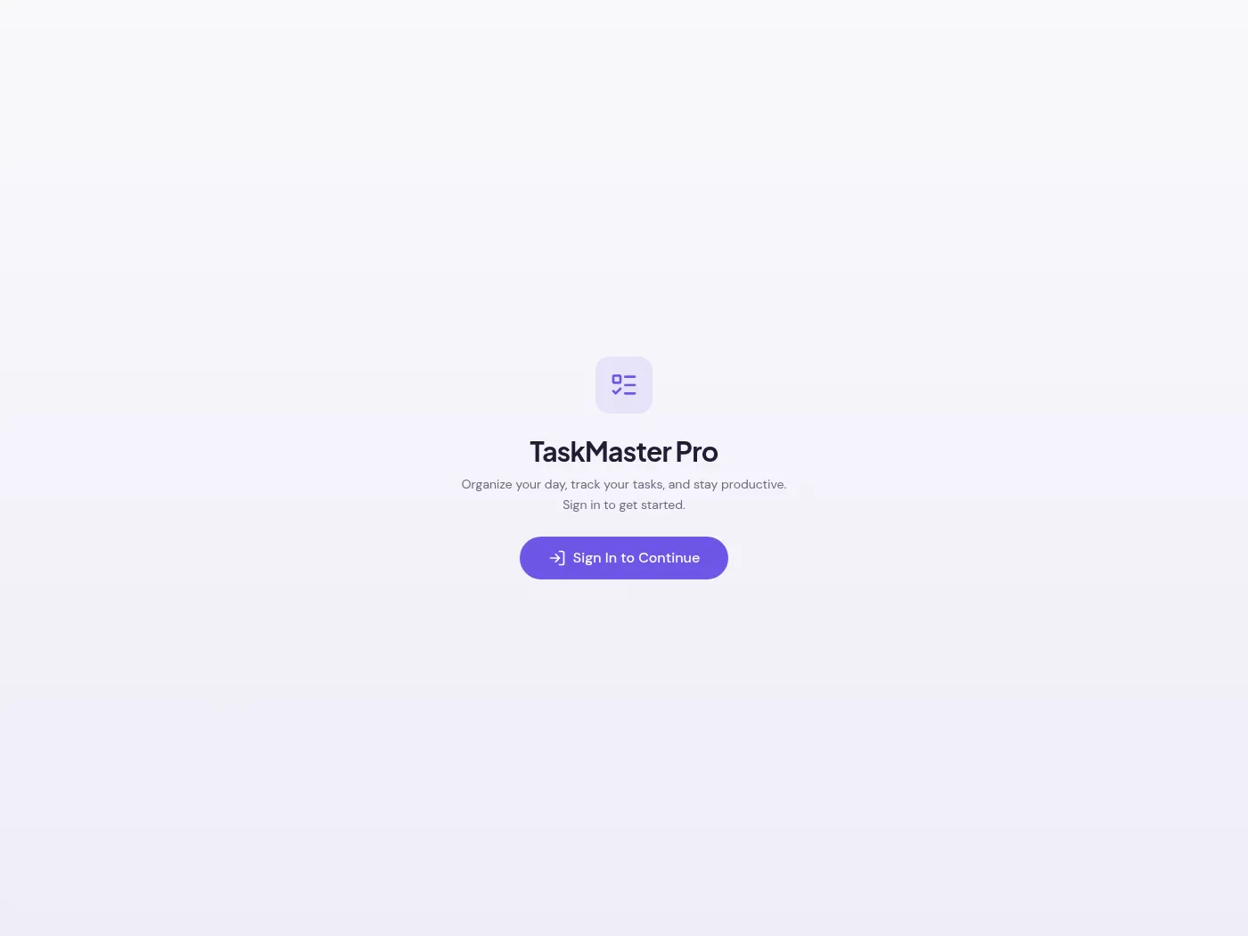 TaskMaster Pro