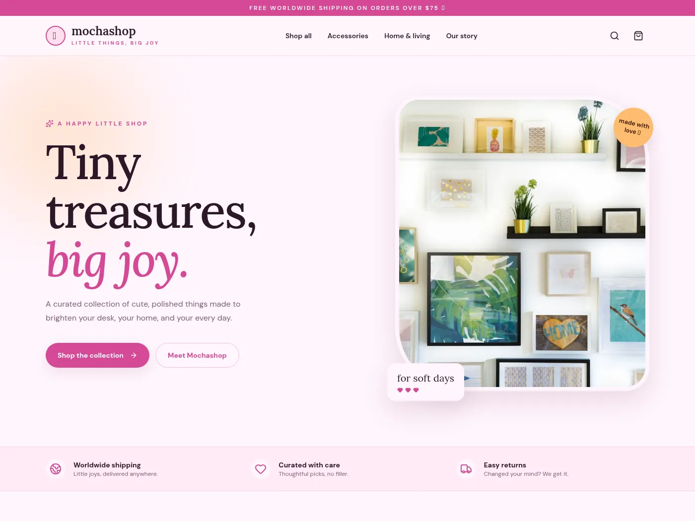 Mochashop E-Store