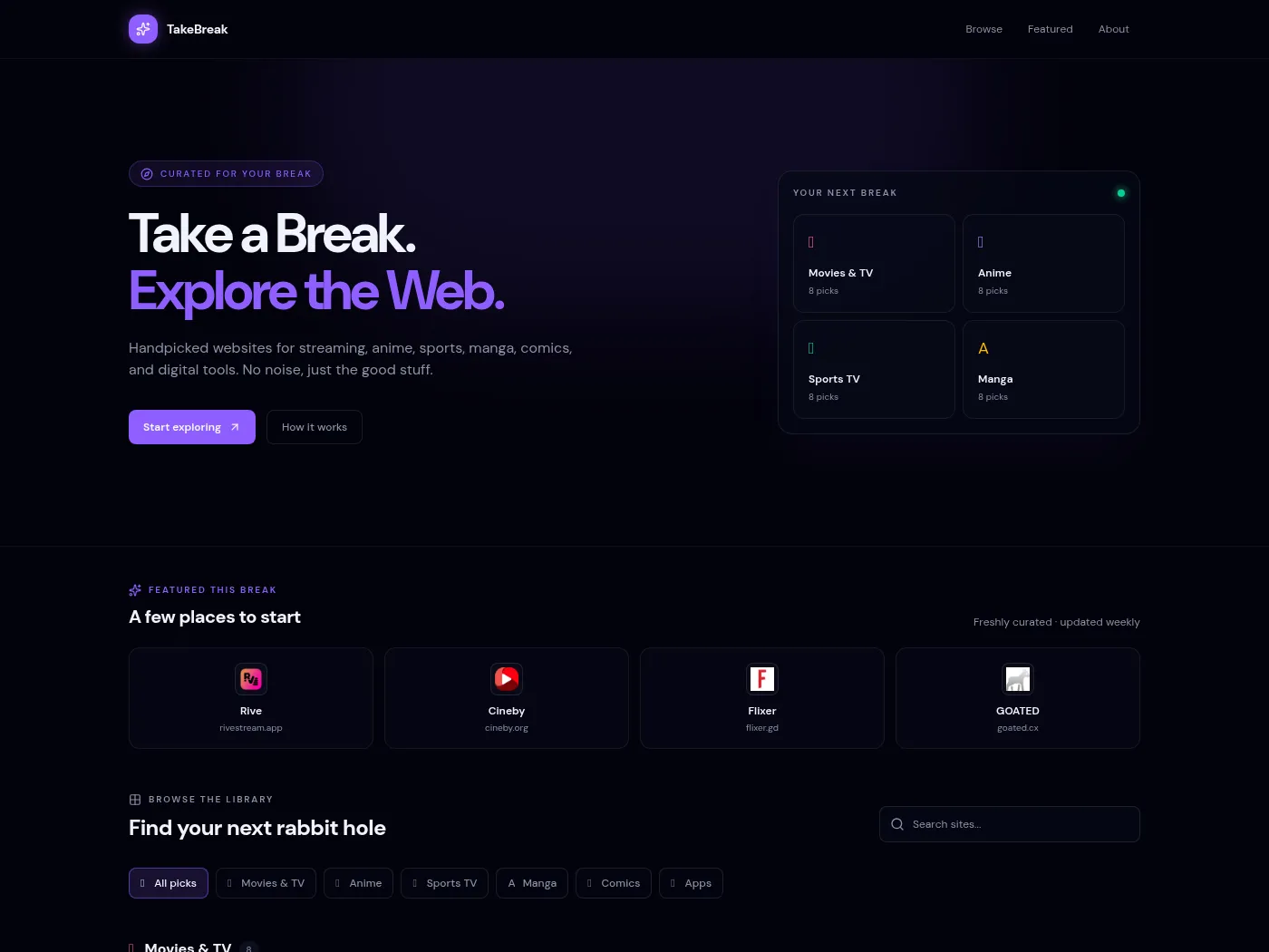 TakeBreak Productivity Timer