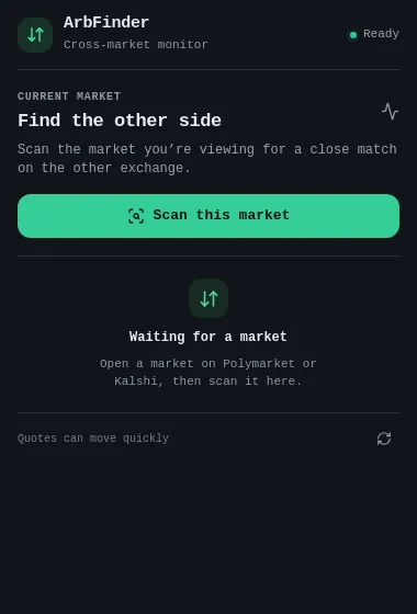 ArbFinder Extension