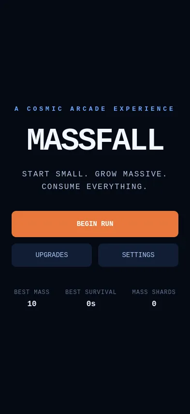MassFall Cosmic Arcade