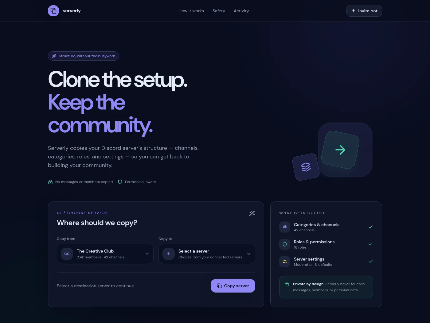 Discord Server Copier
