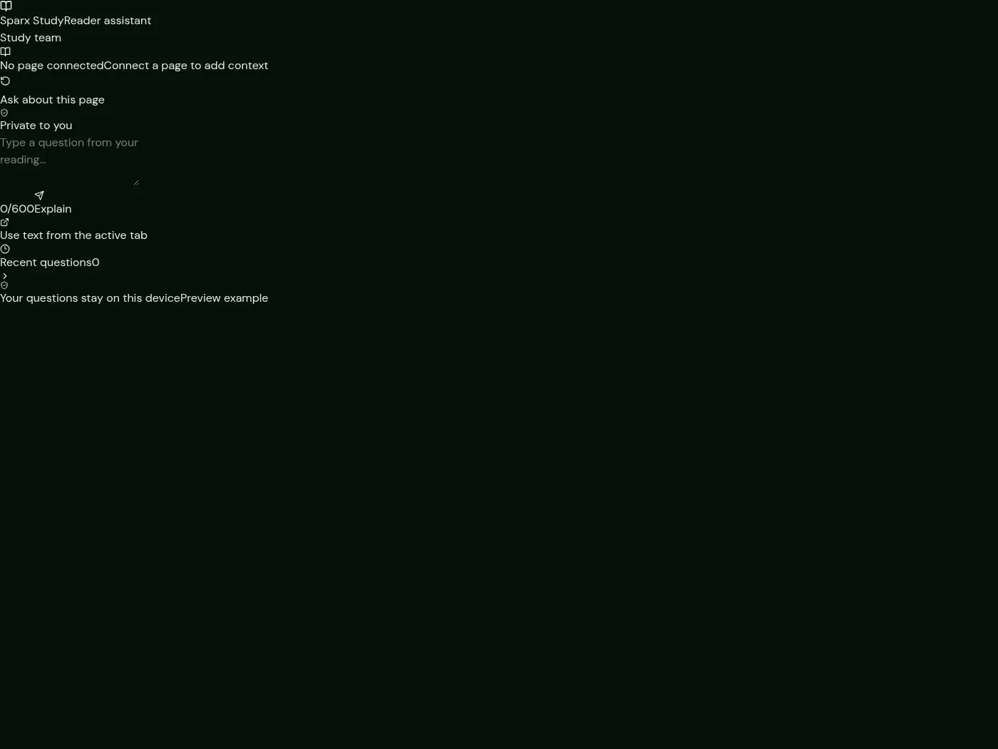 Sparx AI Study Assistant