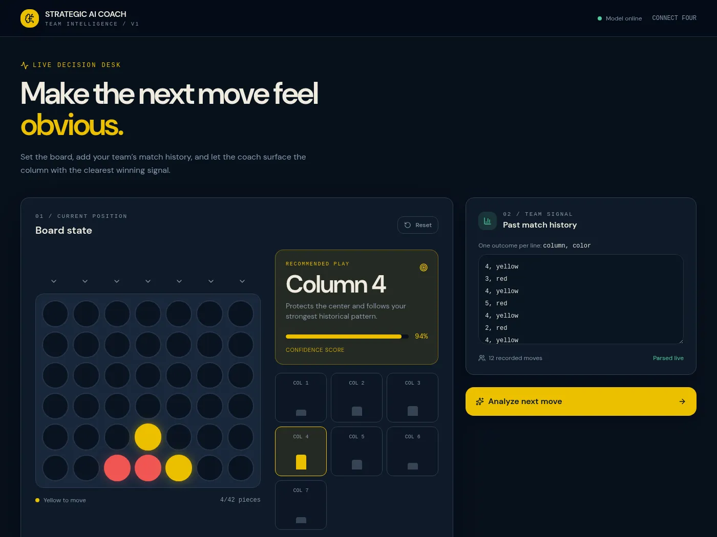 Strategic AI Coach