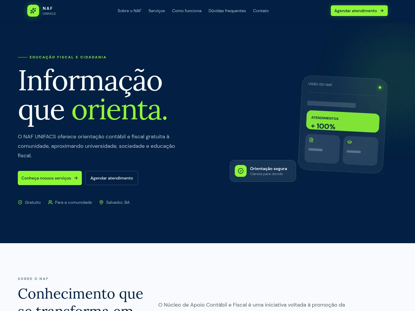 NAF UNIFACS Portal