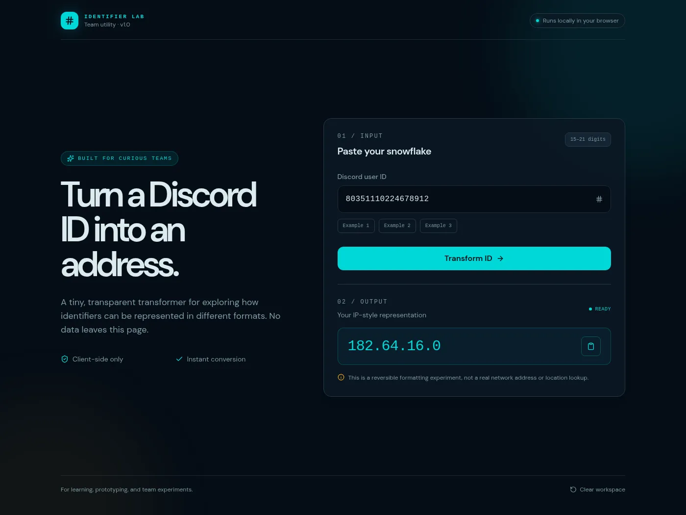 Discord ID Transformer