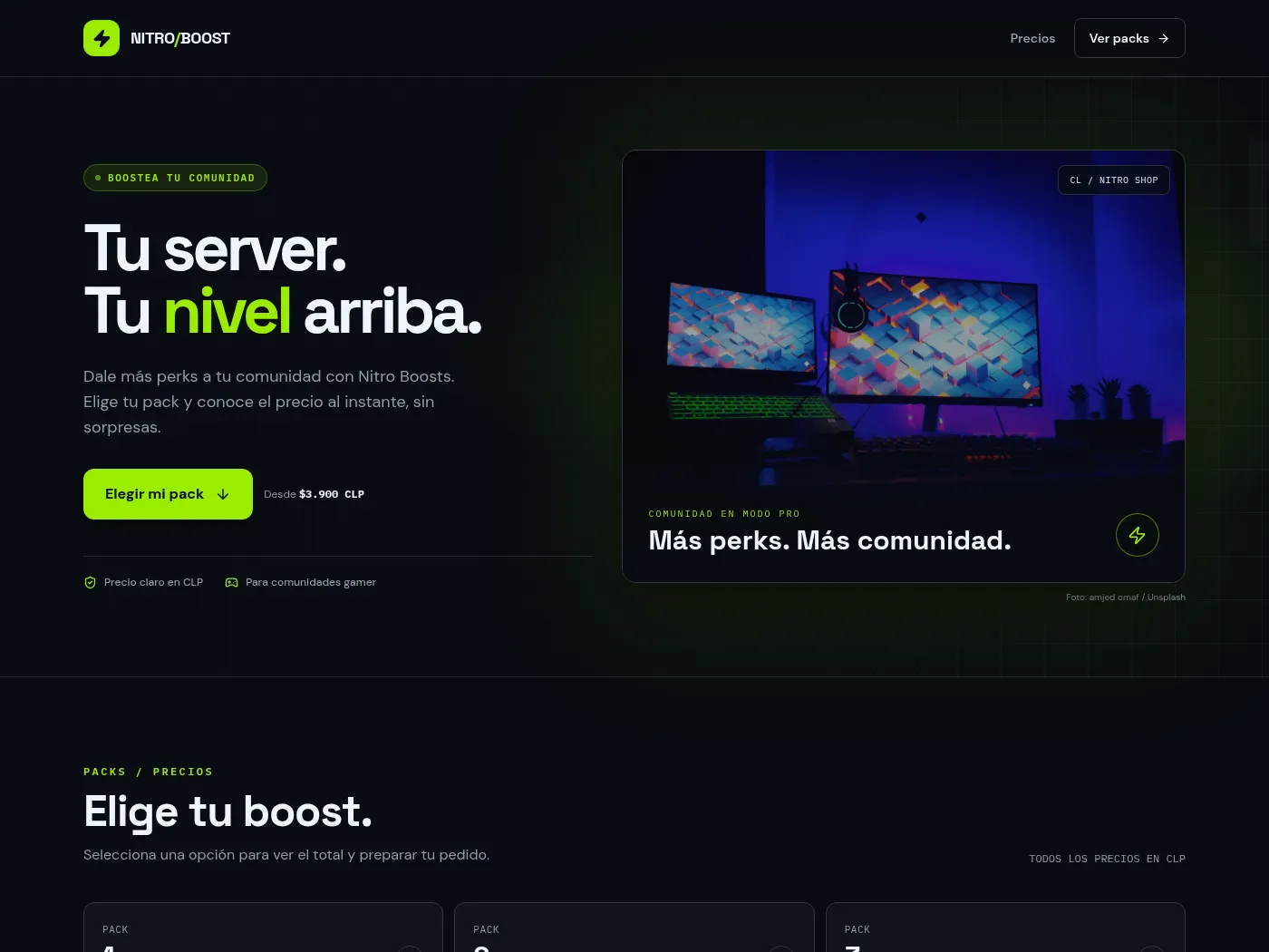 Nitro Boost Shop CLP